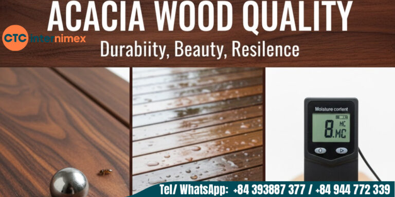 Vietnamese Acacia Wood: Sustainable Hardwood Leader
